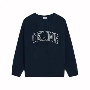 Celine Oversized Ribbed Wool Sweater