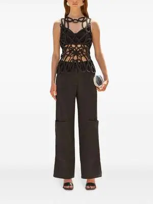 Cult Gaia Danica Knitted Top