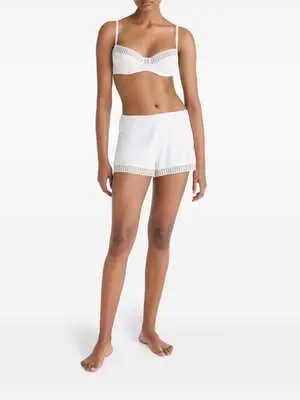 ERES Sylvie Lace-trimmed Shorts - White