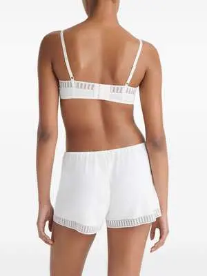 ERES Sylvie Lace-trimmed Shorts - White