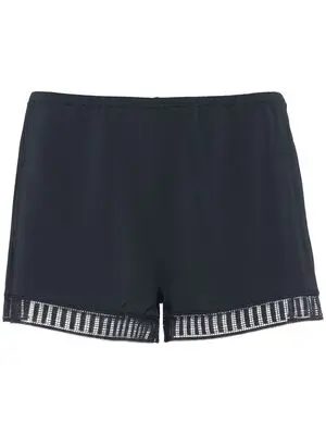 ERES Sylvie Graphic Lace-trim Shorts