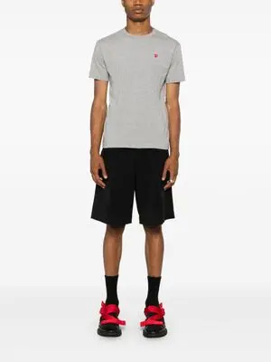 Play Comme Des Garcon Heart Emblem T-shirt - Grey