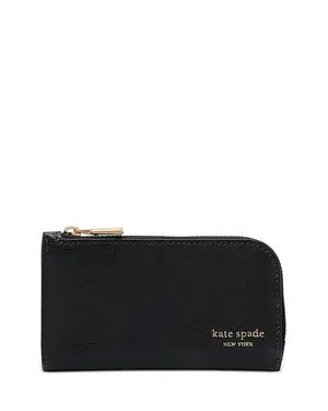 Kate Spade New York Devin Saffiano Small Slim Bifold Wallet - Black