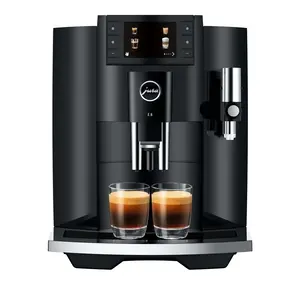 JURA E8 Automatic Coffee Machine In Piano - Black