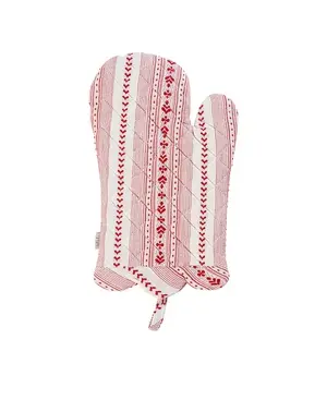 JULISKA Villa Stripe Oven Mitt And Pot Holder Set Of 2