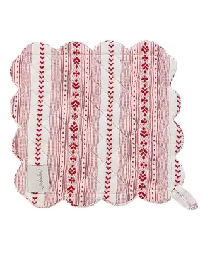 JULISKA Villa Stripe Oven Mitt And Pot Holder Set Of 2