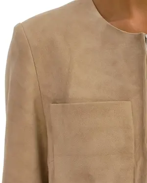 LAMARQUE Linette Leather Jacket - Beige