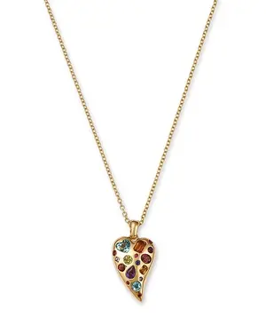 Ippolita 18k Yellow Gold Rock Candy Valentina Pendant Necklace - Multi/gold
