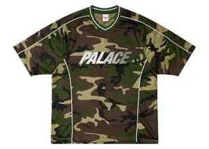 PALACE Mesh Jersey - Woodland Camo