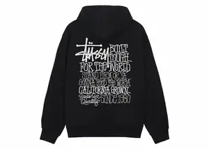 StÜssy California Grown Hoodie - Black