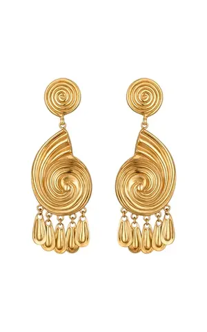 Juju Vera Eliza Earrings Gold