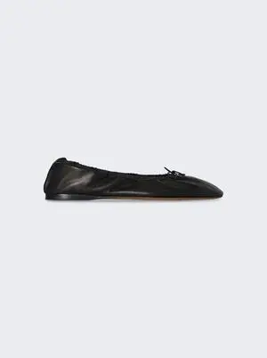 THE ROW Awar Ballerina Flat - Black