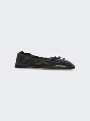 THE ROW Awar Ballerina Flat - Black