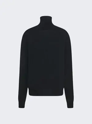 THE ROW Eva Turtleneck - Black