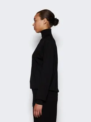 THE ROW Eva Turtleneck - Black