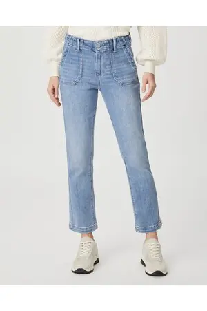Paige Mayslie Straight Ankle Pant