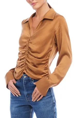 Fifteen Twenty Arabella Shirred Top