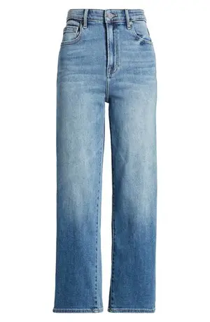 HIDDEN JEANS Relaxed High-waist Straight-leg Jeans