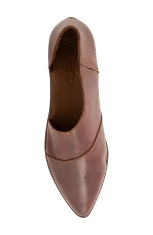 BUENO Blake D'orsay Leather Flats - Rust
