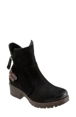 BUENO Fallon Bootie - Black Nubuck