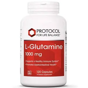 PROTOCOL FOR LIFE BALANCE Protocol L-glutamine 1000mg 120 Capsules - One-color
