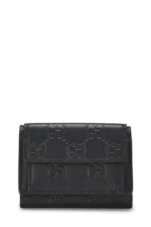Gucci Ssima Coin Purse - Black
