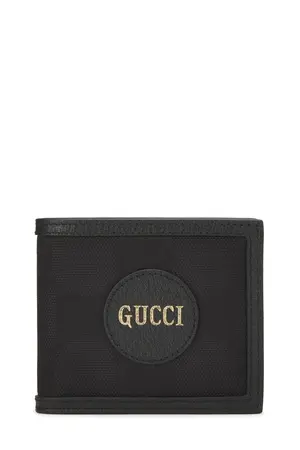 Gucci Gg Nylon Off The Grid Bifold Wallet - Black