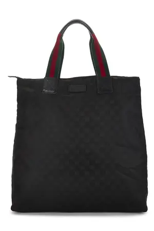 Gucci Nylon Web Zip Tote