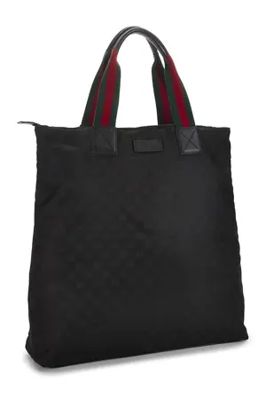 Gucci Nylon Web Zip Tote
