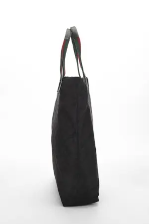 Gucci Nylon Web Zip Tote