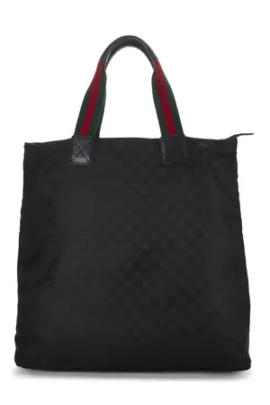 Gucci Nylon Web Zip Tote