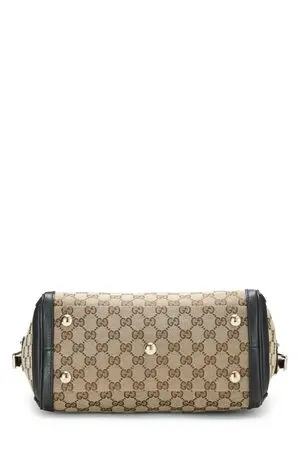 Gucci Original Gg Canvas Charm Tote - Beige