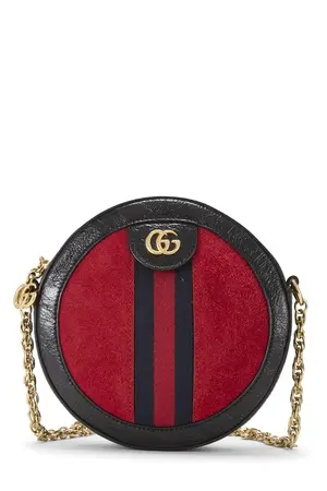 Gucci Ophidia Round Shoulder Bag - Black