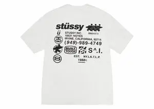 StÜssy Dna Pigment Dyed Tee Shirt - Natural