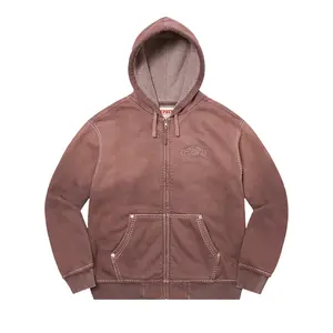 Supreme X True Religion Zip Up Hooded Sweatshirt - Brown
