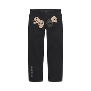 Supreme X The Great China Wall Canvas 5-pocket Jean - Black