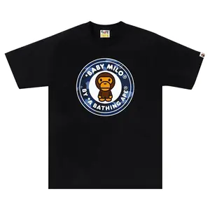 A BATHING APE Color Camo Milo Busy Works Tee