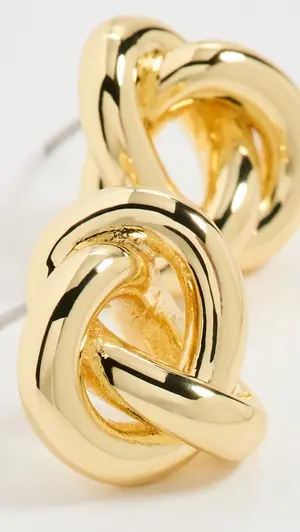 Gorjana Infinity Knot Stud Earrings