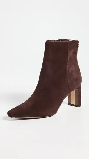 Sam Edelman Saige Booties - Dark Brown