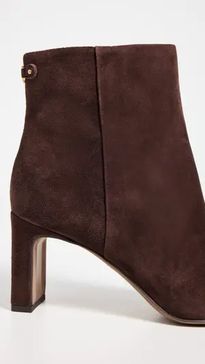 Sam Edelman Saige Booties - Dark Brown