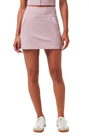 Travis Mathew Game Set Match Skort - Heather Mauve Shadows