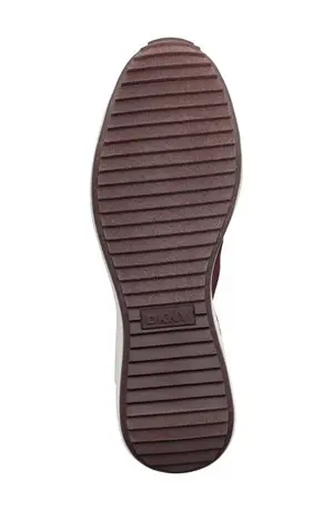 Dkny Keeva Knit Wedge Sneakers - Wine