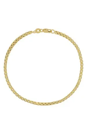 Bony Levy 14k Gold Box Chain Bracelet - 14k Yellow Gold
