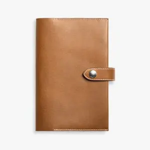 Shinola Medium Journal Cover In Vachetta Leather Tan