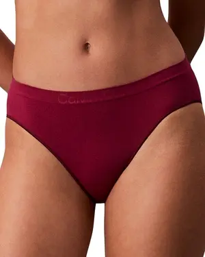 Calvin Klein Bonded Flex Bikini - Beet Red