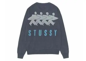 StÜssy Surfman Icon Cotton Linen Crew