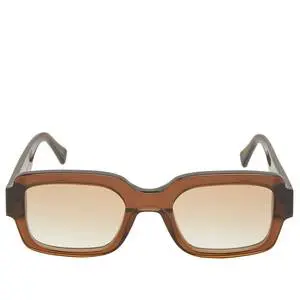 MONOKEL Apollo Rectangle Sunglasses - Cola