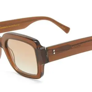 MONOKEL Apollo Rectangle Sunglasses - Cola