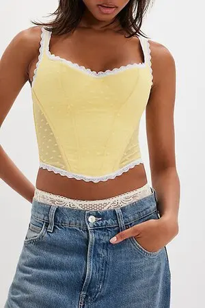 MUCCI Ilaria Corset - Limoncello