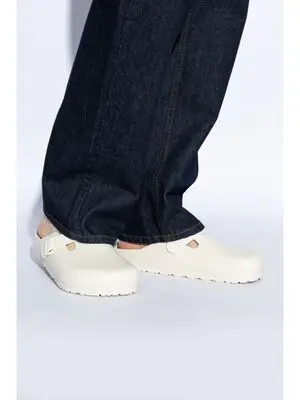 BIRKENSTOCK Boston Eva Mules - White